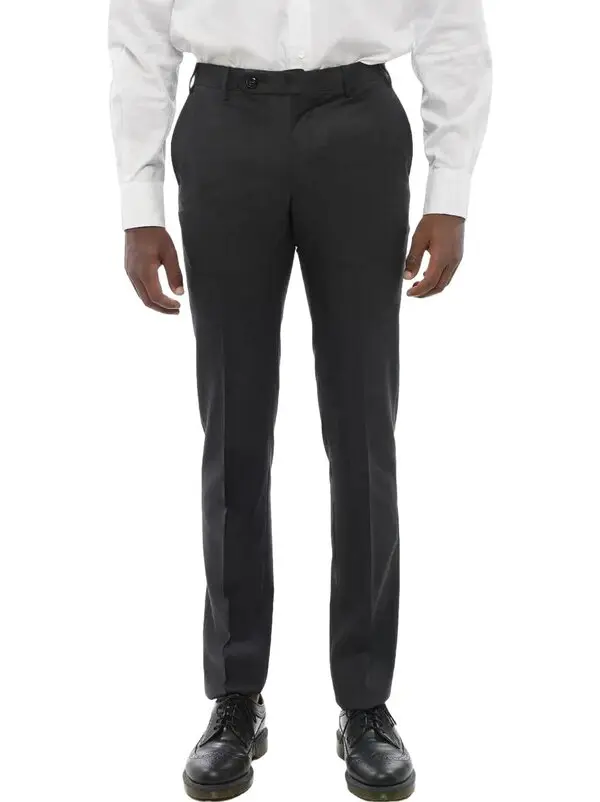 Corneliani Academy Pressed-crease Trousers - Grey