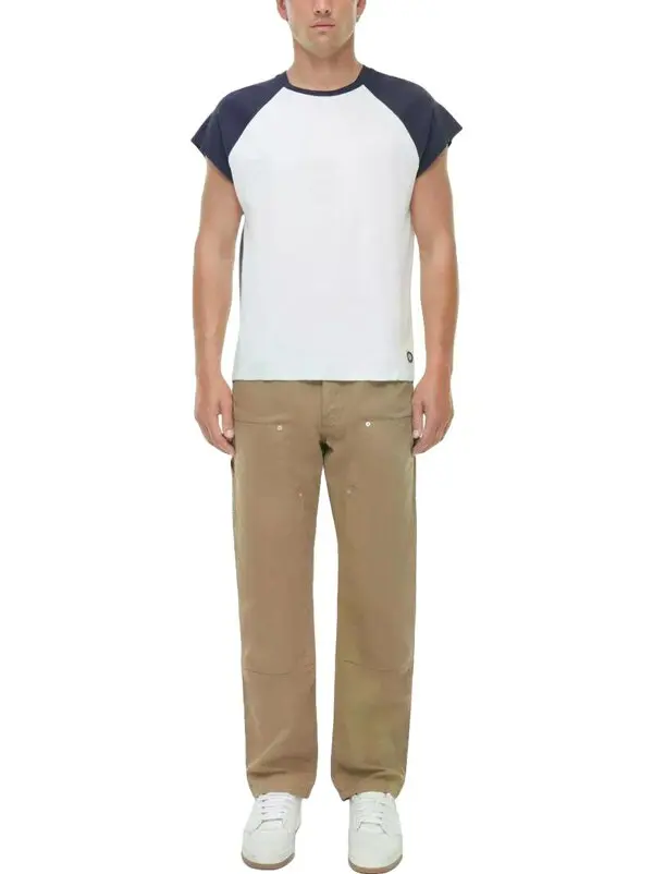 Simkhai Reuben Raglan-sleeve T-shirt - Neutrals