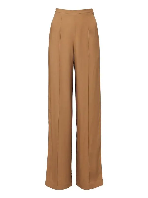 TALLER MARMO Marlene Wide-leg Pants - Brown