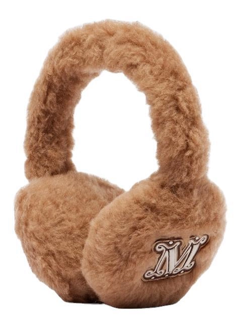 Max Mara Camel Hair And Silk Earmuffs - Brown