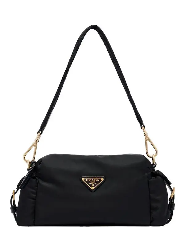 Prada Explore Re-nylon Small Shoulder Bag - Black