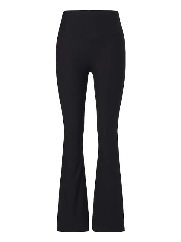 The Upside Peached Florence Flared Leggings - Black