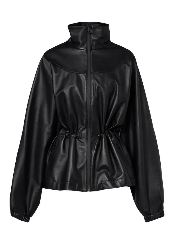 Givenchy Leather Zip-up Jacket - Black