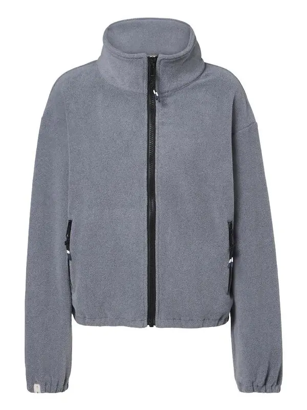 The Upside Sol Fleece Zip-up Jacket - Blue