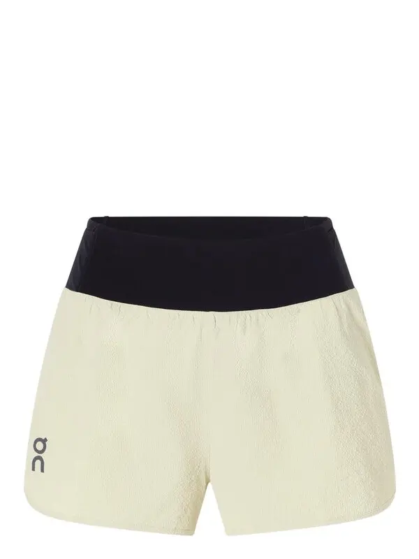 On Volt Crinkled-shell Shorts - Neutrals