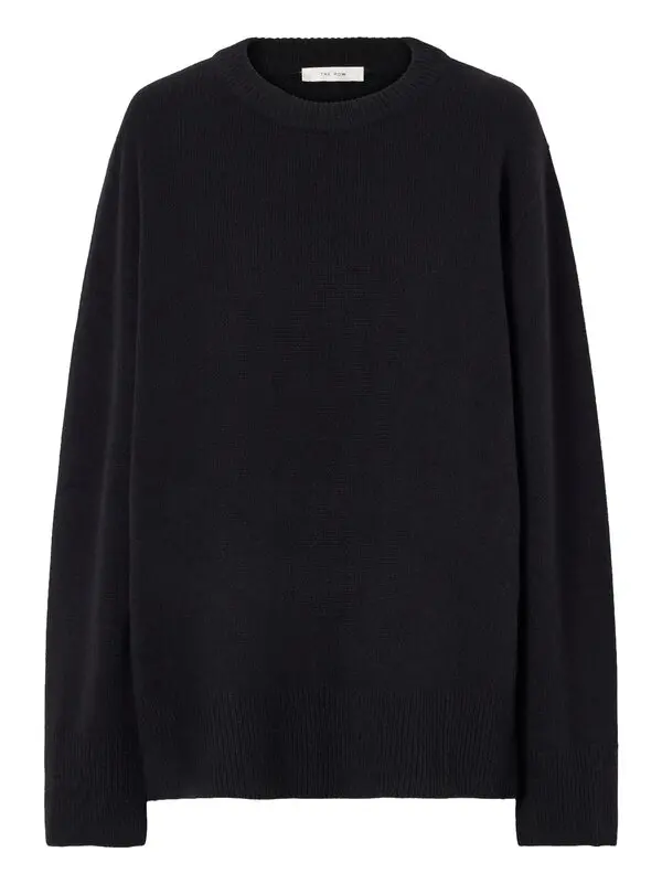 THE ROW Sibem Wool And Cashmere-blend Sweater - Black