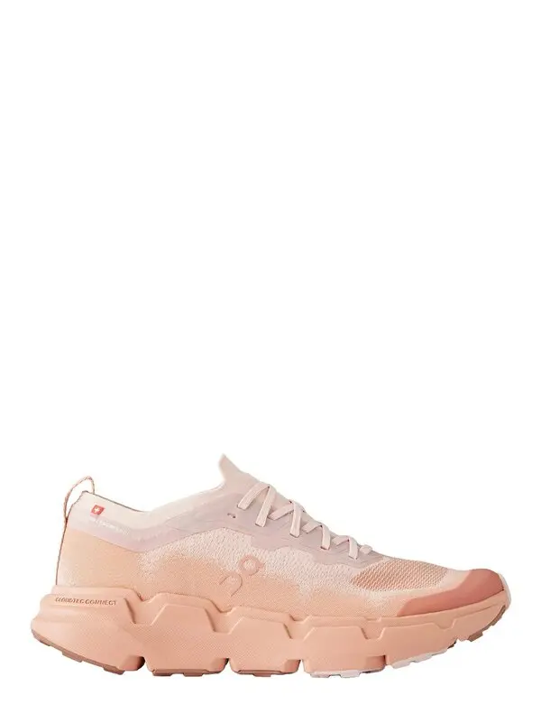 On Cloudsoma Stretch Recycled-knit Sneakers - Pink