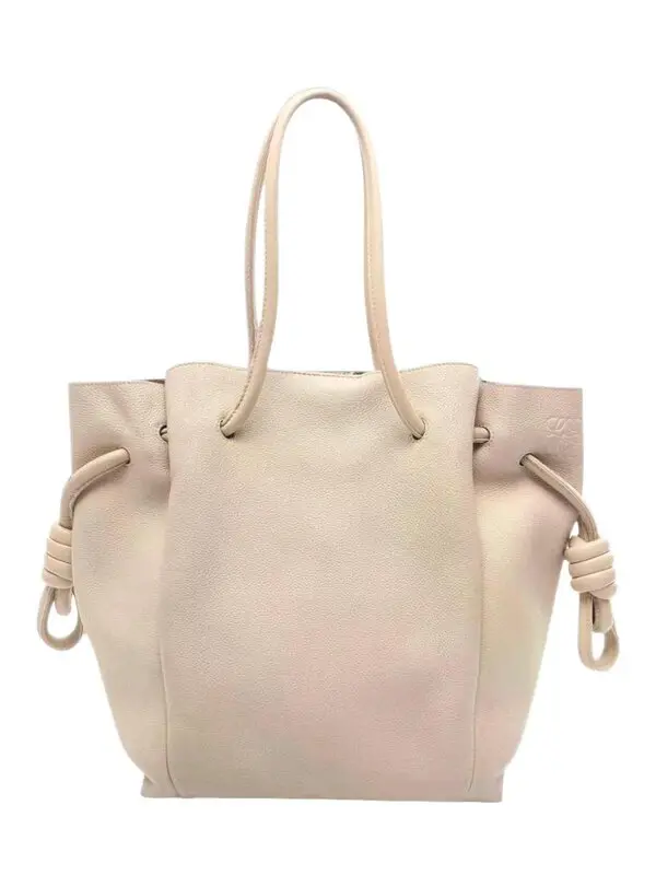 Loewe 2000s Flamenco Knot Tote Bag - Neutrals