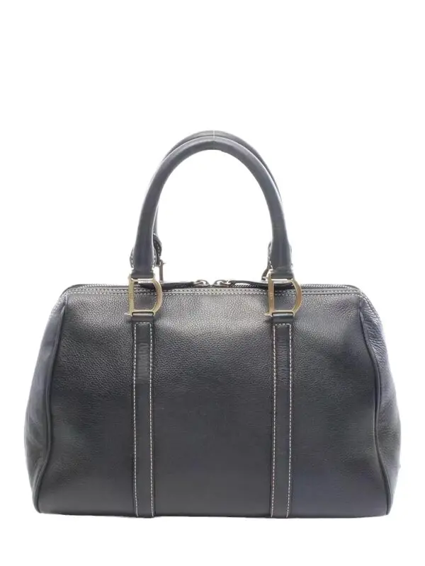 Dior 2000s Boston Tote Bag - Black