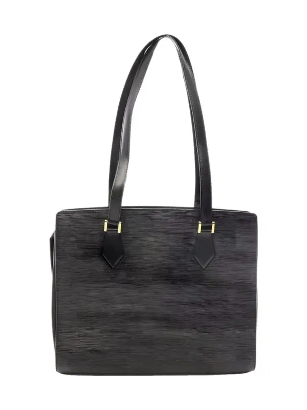 LOUIS VUITTON 1998 Epi Duplex Shoulder Bag - Black