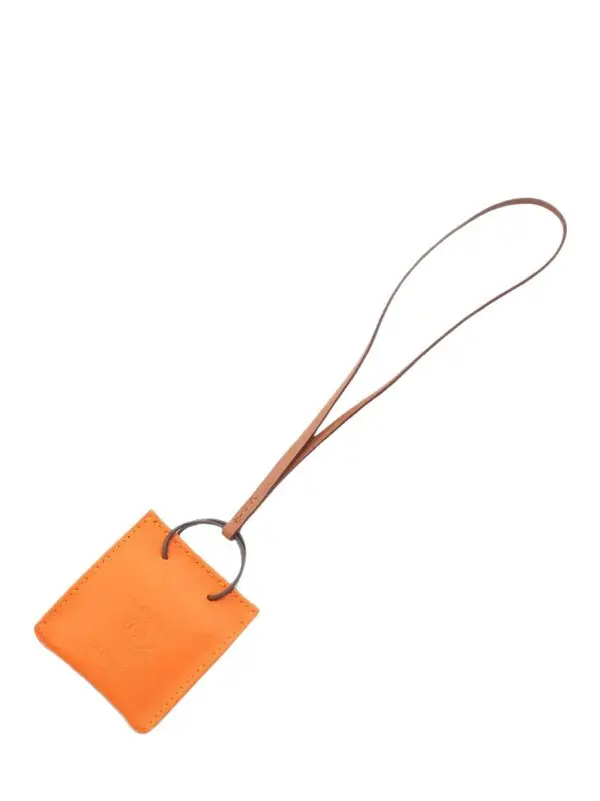 Hermès 2019 Sac D-stamp Bag Charm - Orange