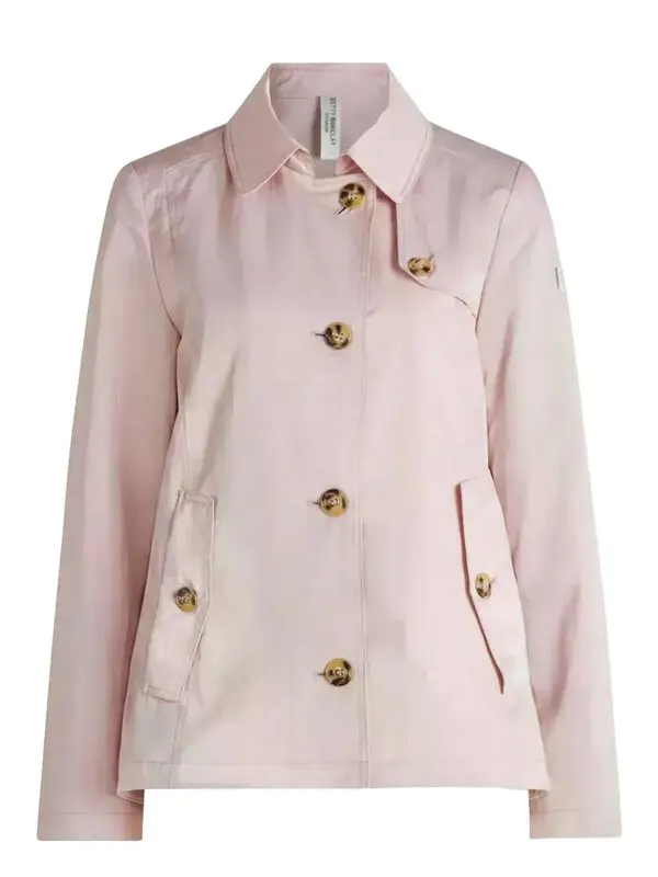 BETTY BARCLAY Button-up Collared Jacket - Pink