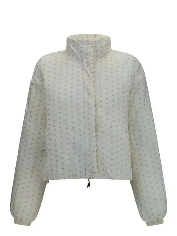 GONGDID DESIGN Reversible Polka-dot Puffer Jacket - Neutrals