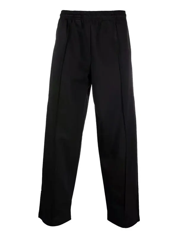 COUNTY OF MILAN Cross Logo Track Pants - Black