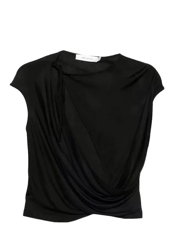 AYA MUSE Nyra Cut-out Cami Top - Black