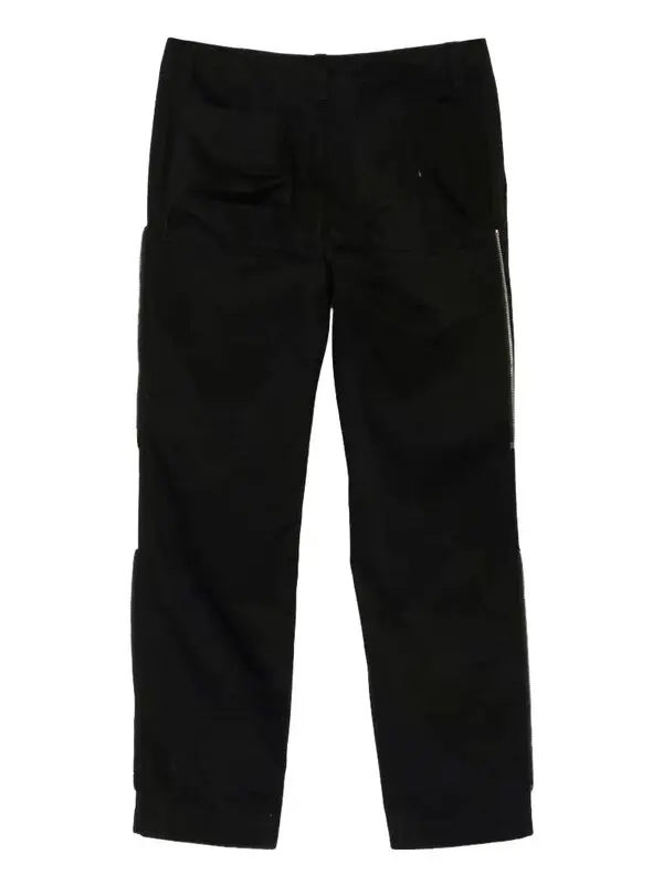 Undercover Zip-detail Tailored Trousers - Black