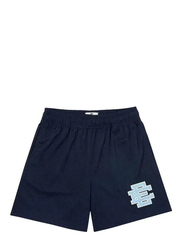 ERIC EMANUEL Ee Basic Logo-print Shorts - Blue