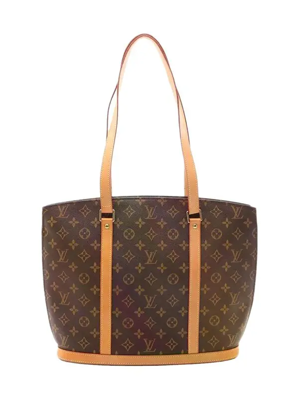 LOUIS VUITTON 2002 Monogram Babylone Tote Bag - Brown