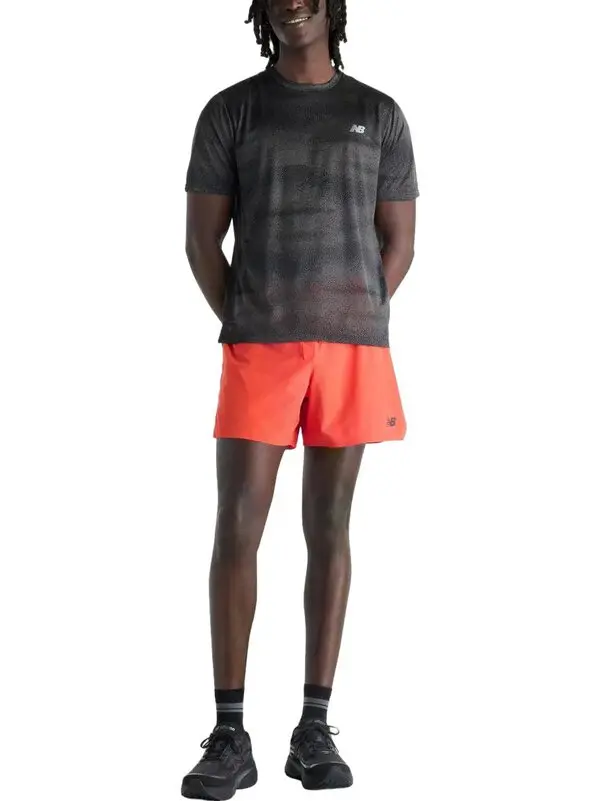 NEW BALANCE Rc Essential Printed Performance T-shirt - Black
