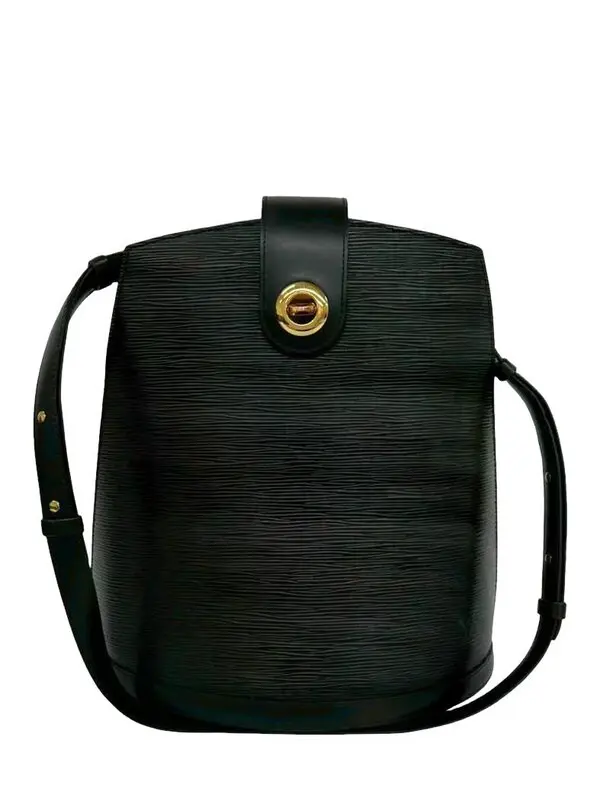 LOUIS VUITTON 1996 Epi Cluny Shoulder Bag - Black