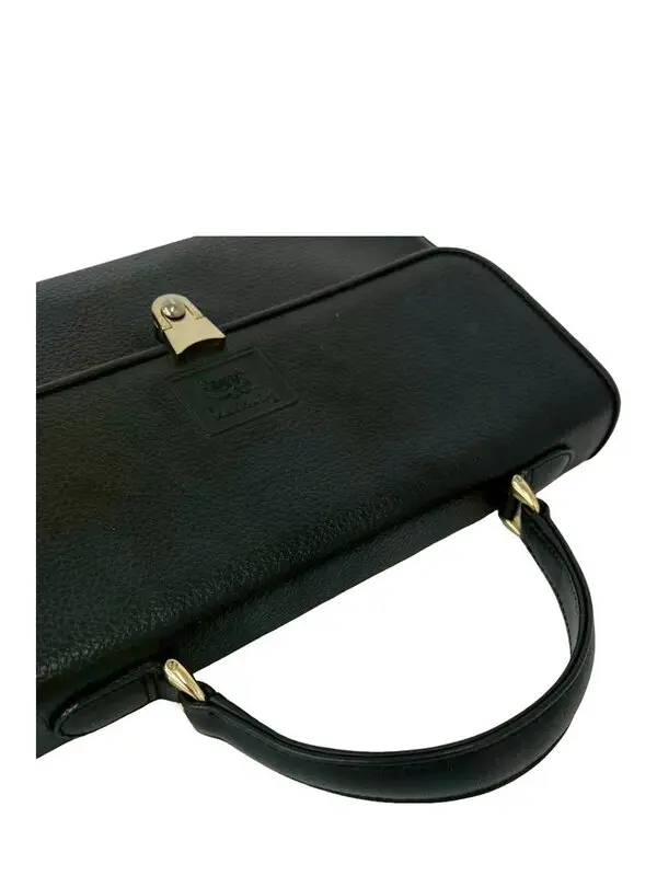 Burberry 20th Century Leather Handbag - Black