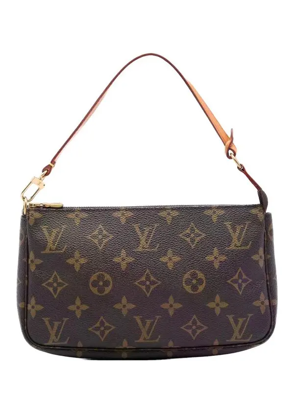 LOUIS VUITTON Monogram Pochette Accessoires Shoulder Bag - Brown