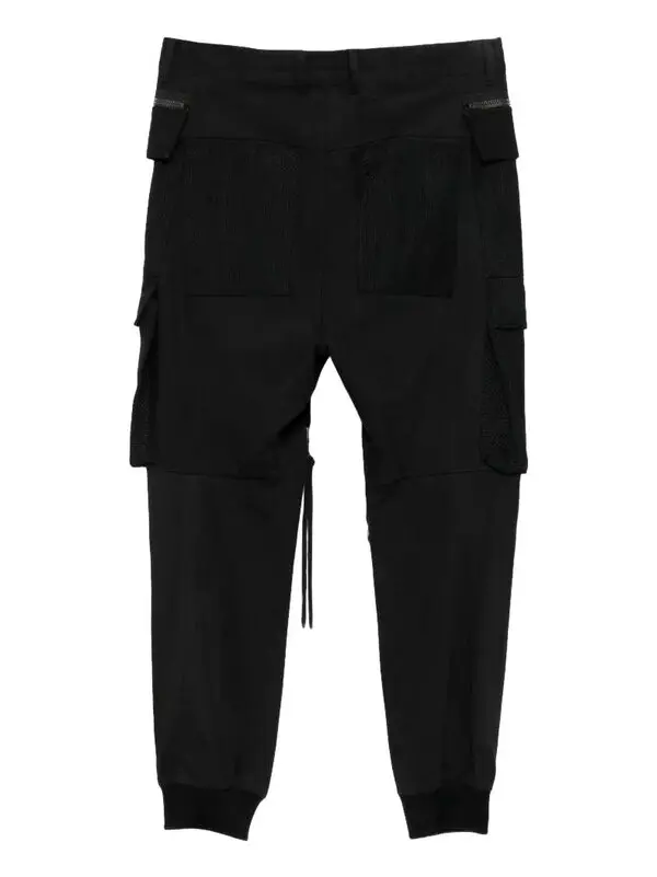 D HYGEN Jacquard Cargo Pants - Black