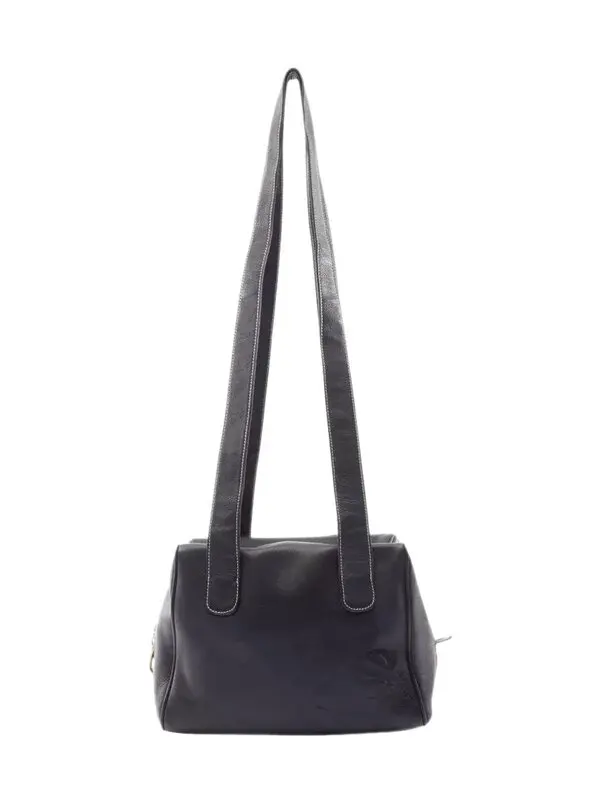 Loewe 2000s Anagram Shoulder Bag - Blue