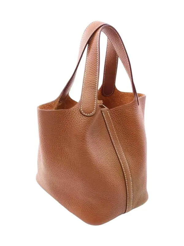 Hermès 2023 Pm Picotin Lock Bucket Bag - Brown