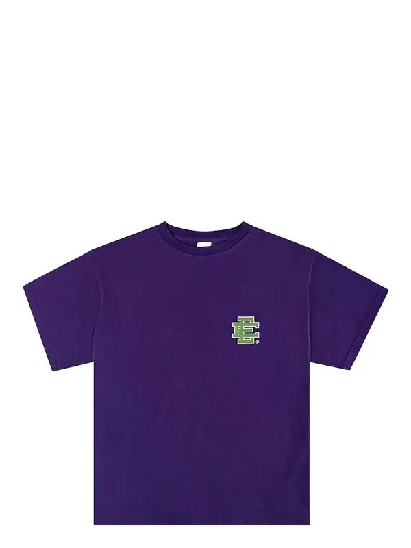 ERIC EMANUEL Logo-print T-shirt - Purple