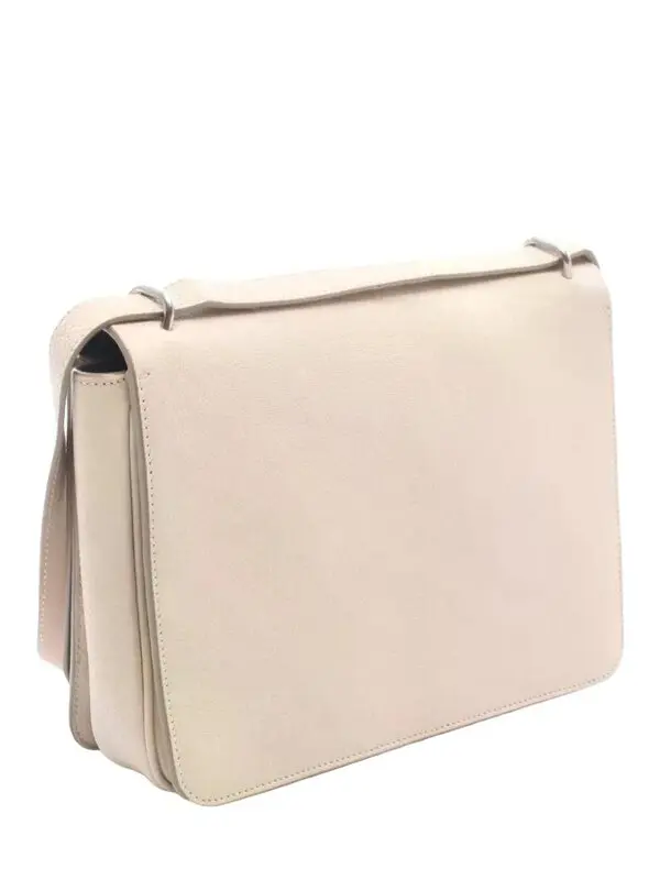 Burberry 2000s D-ring Leather Shoulder Bag - Neutrals