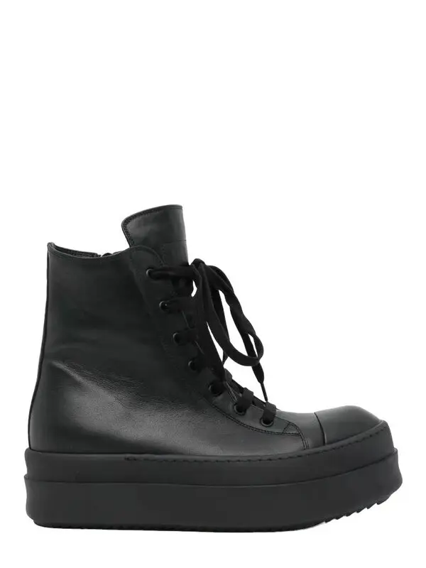 Rick Owens Mega Bumper High-top Sneakers - Black