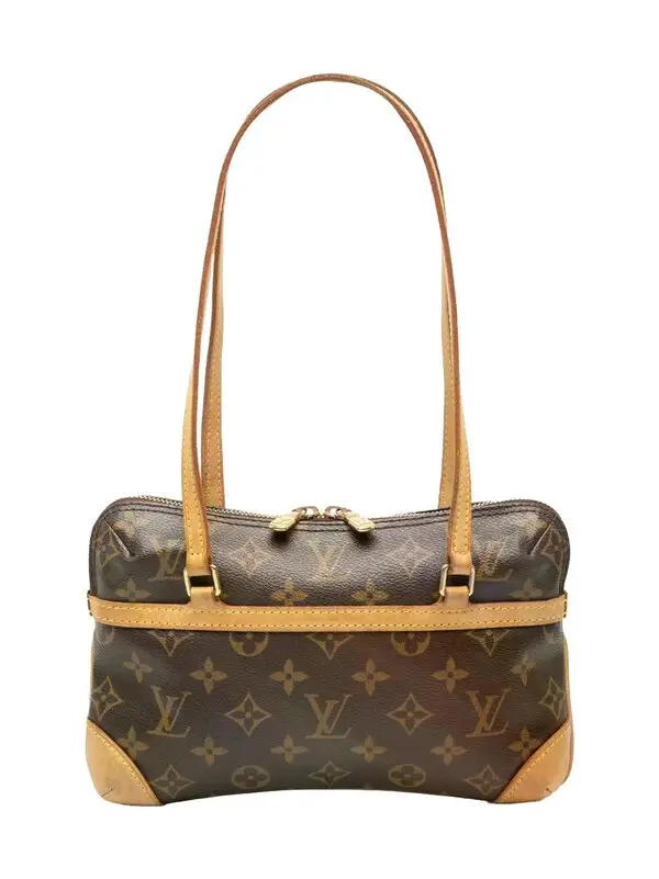 LOUIS VUITTON Monogram Mini Coussin Shoulder Bag - Brown