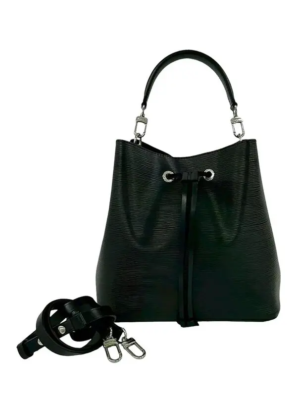 LOUIS VUITTON Epi Neonoe Mm Bucket Bag - Black