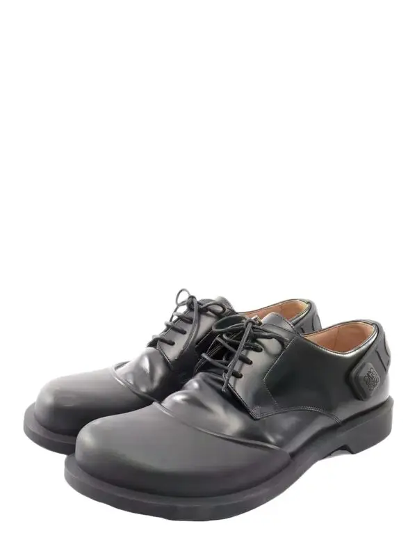 Loewe 2010s Terra Lace-up Shoes - Black