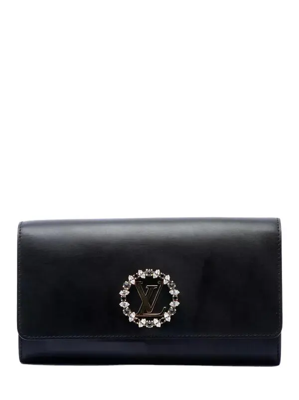 LOUIS VUITTON Crystal Louise Clutch Bag - Black