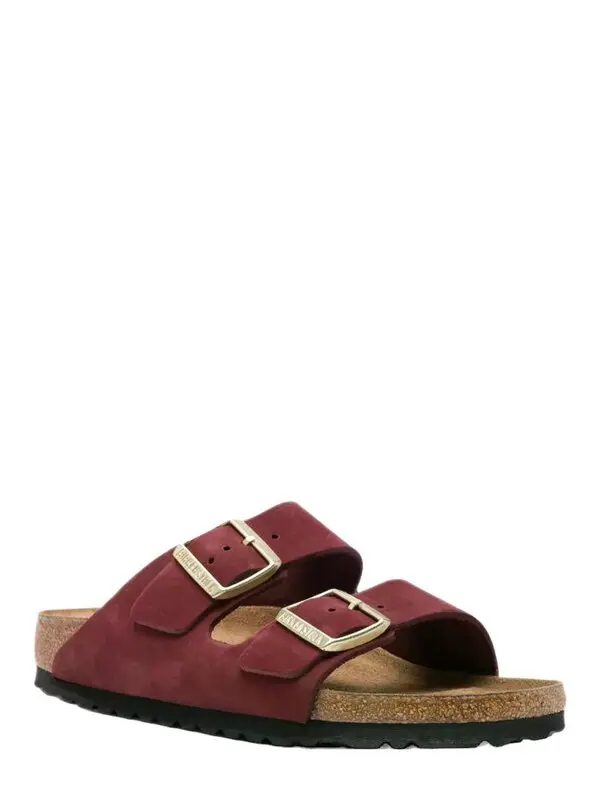 BIRKENSTOCK Arizona Buckle-fastening Sandals - Red