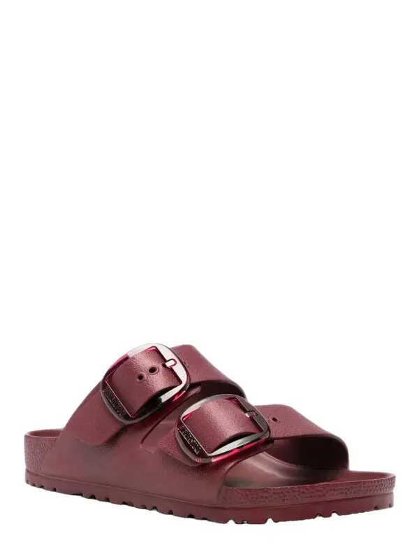 BIRKENSTOCK Arizona Buckle-fastening Slides - Red