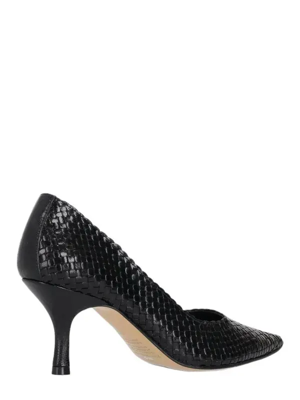 LA ROSE Moritz Woven Pumps - Black