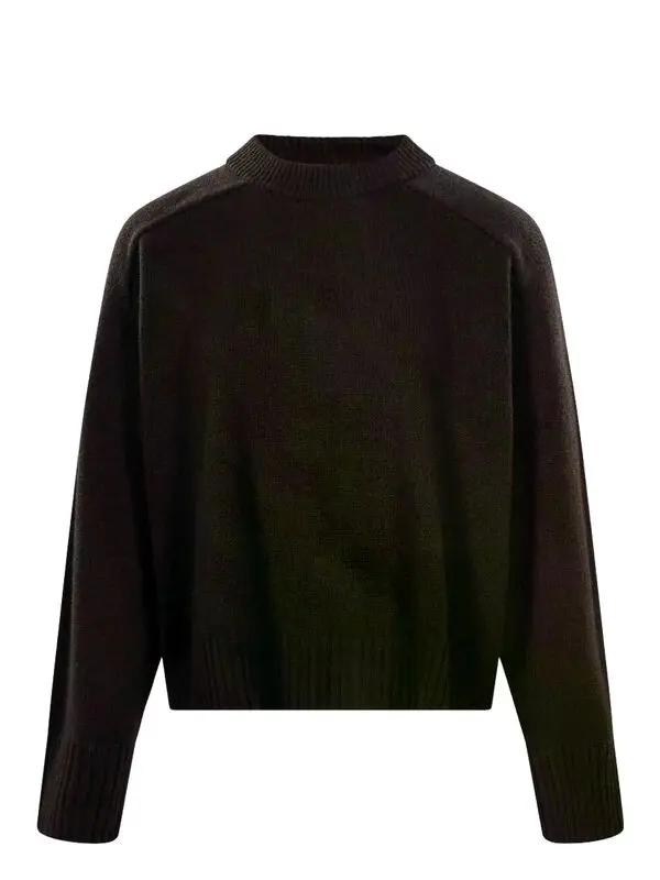 Soeur Ribbed-knit Raglan-sleeve Sweater - Brown