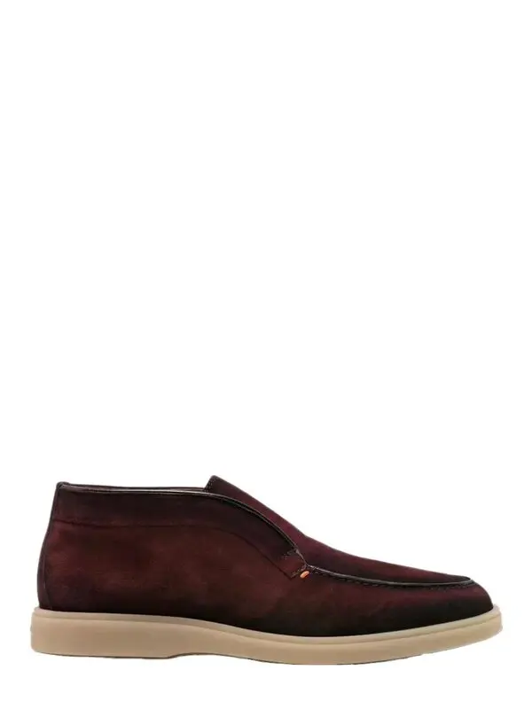 Santoni High-top Loafers - Red
