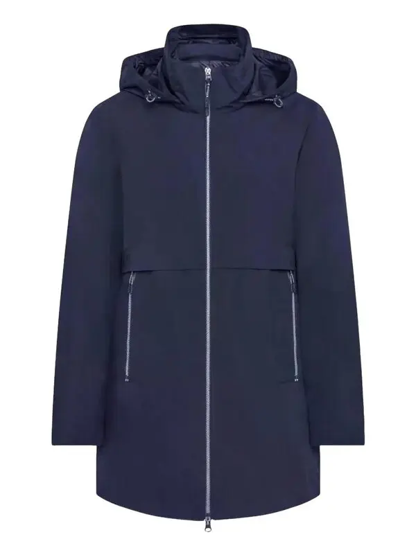 BETTY BARCLAY 4-in-1 Hooded Zip-up Coat - Blue