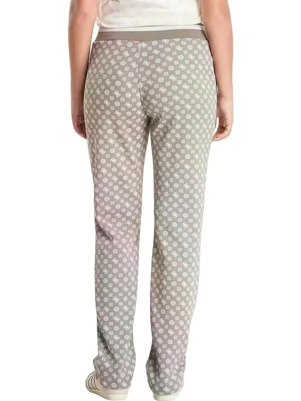 Guess Scuba Logo-print Track Pants - Brown
