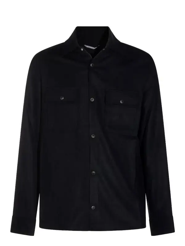 Marco Pescarolo Button-up Flap-pocket Jacket - Blue