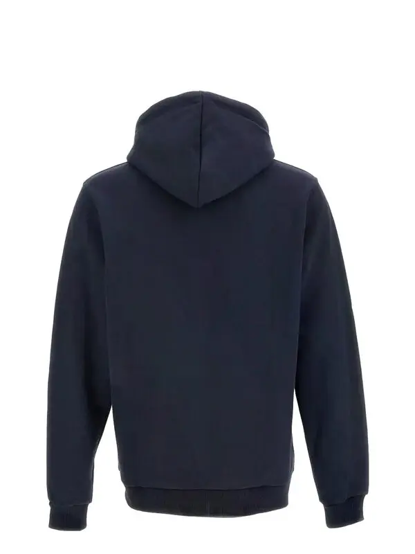 LES DEUX Logo Print Hoodie - Blue