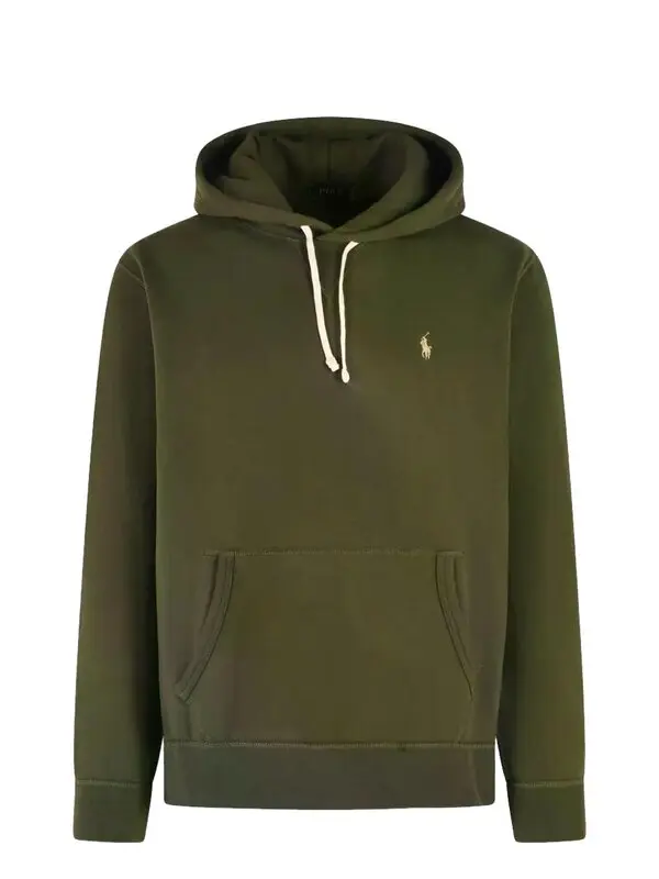 Polo Ralph Lauren Pony Logo-embroidered Hoodie - Green