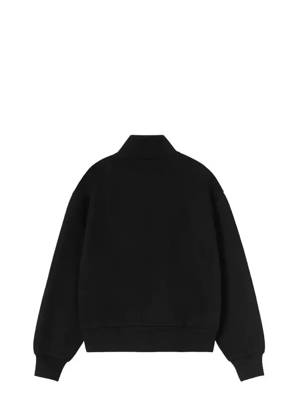 Carhartt Work In Progress Casey High-neck Zip Sweatshirt - Black