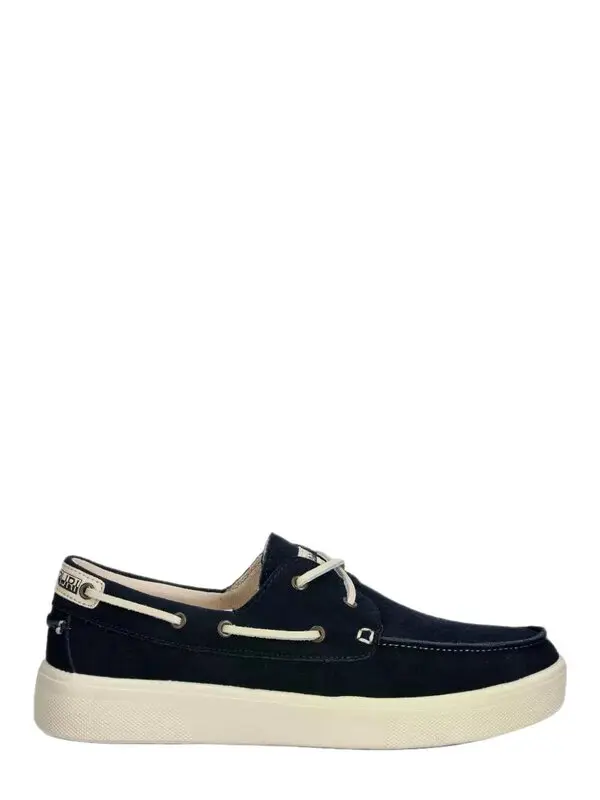 NAPAPIJRI Bark Suede Boat Shoes - Blue