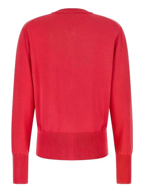 VIVIENNE WESTWOOD Bea Orb-embroidered Cardigan - Red