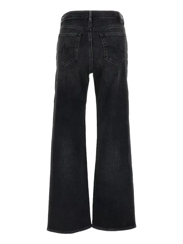 Ag Faded Effect Straight-leg Jeans - Grey